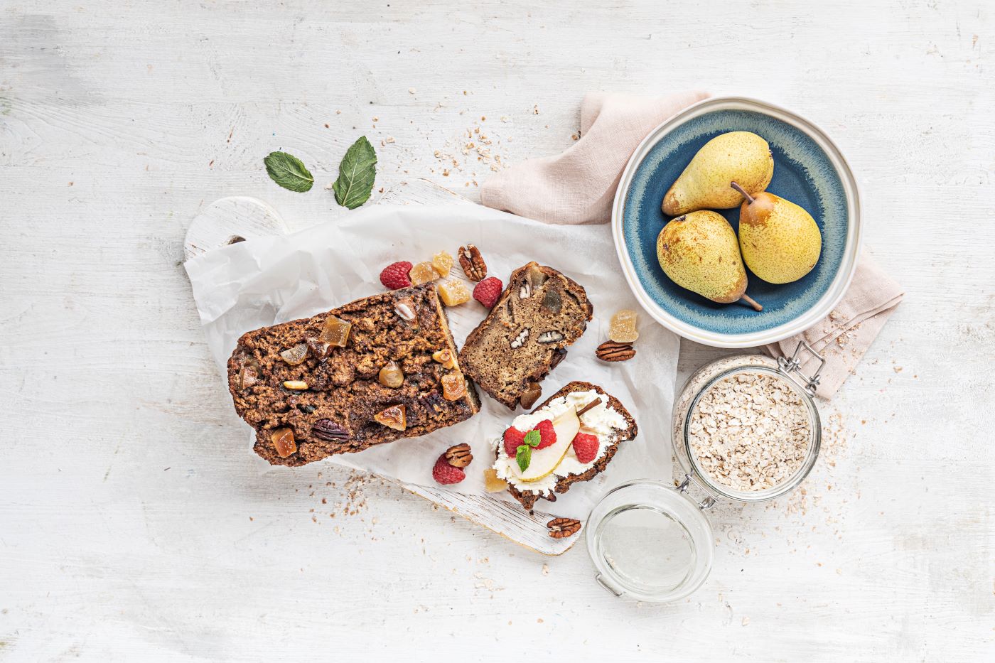 Pear and Ginger Loaf - Flahavan's